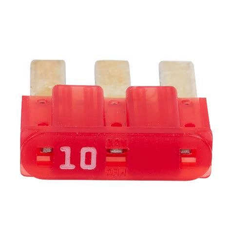 10 Amp Micro Fuse Three Blades 100 Pcs Igtuningaccessories Car