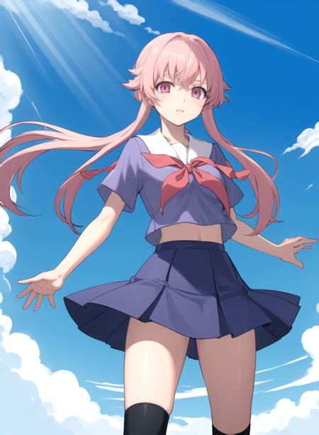 Yuno Gasai Yandere Face