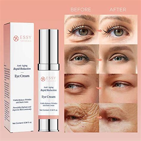 Essynaturalsanti Aging Rapid Reduction Eye Cream Visibly And