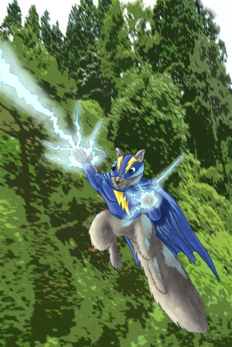 Super Lightning Squirrel Favorite Son Squirrel Sky