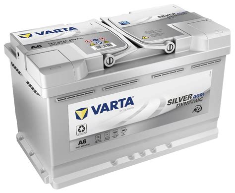 Varta Silver Dynamic A F XEV AGM V Ah CCA Type Car Battery Battery Finder