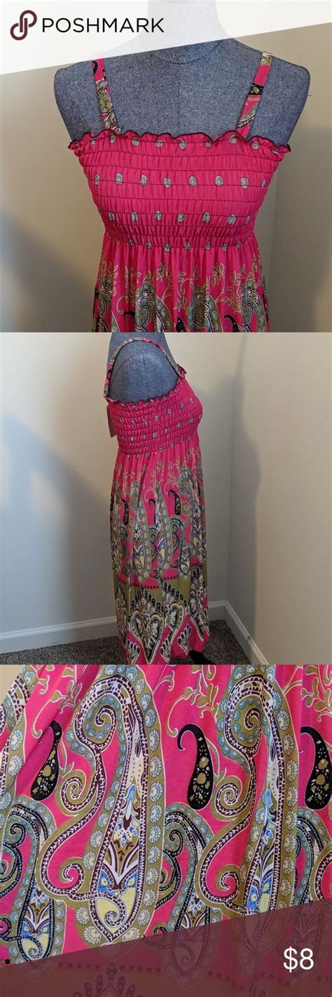 Sundress 🌞 Sundress Pink Sundress Clothes Design