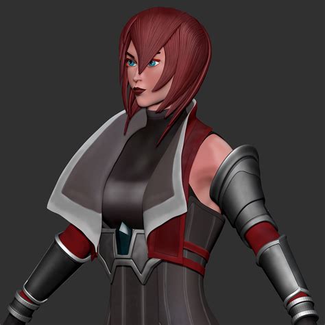 Stylized Low Poly Character On Behance Stylized Low Poly Character On Behance