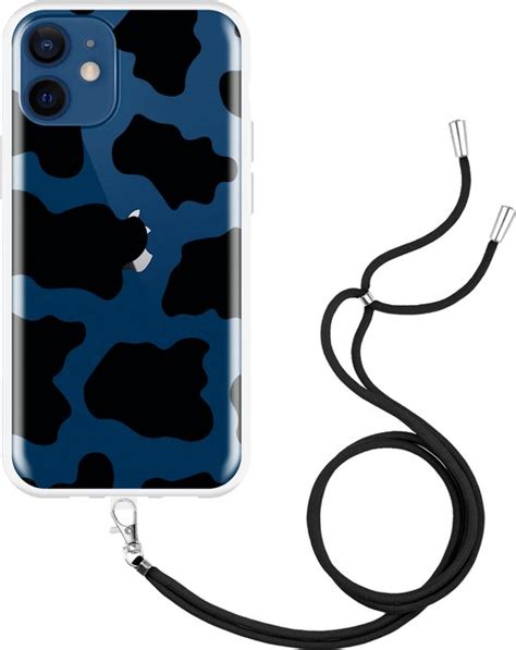 IPhone 12 Mini Hoesje Met Koord Koeienvlekken Designed By Cazy Bol