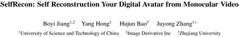 CVPR 2022 Oral 创建一个属于你的高保真数字人一段单目自转视频就够了 智源社区