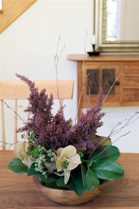 Artificial Freesia And Succulent Centerpiece Décors Véronneau