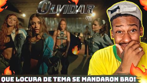 REACCIÓN ANGEL22 Olvidar Video Oficial YouTube