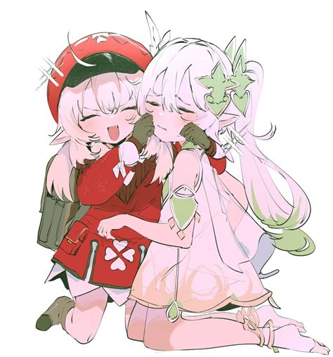 Klee And Nahida Genshin Impact Drawn By Ddari Danbooru