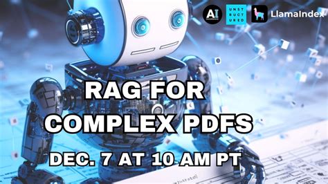 RAG For PDFs With Tables YouTube
