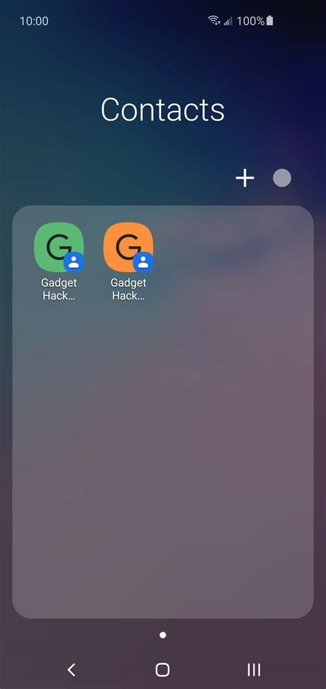 How To Make A Folder With Your Favorite Contacts On Your Androids Home Screen « Android