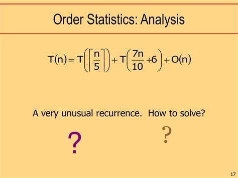 Ppt Medians And Order Statistics Powerpoint Presentation Free Download Id1451538
