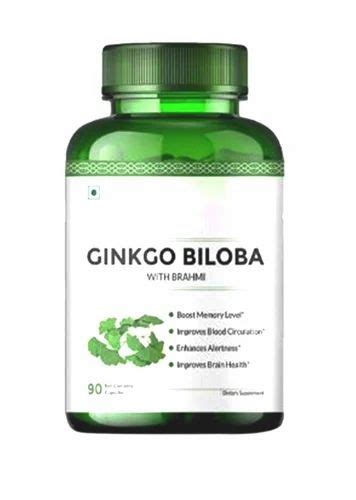 Ginkgo Biloba Capsule Packaging Size Bottle Of 120 Capsules At ₹ 140