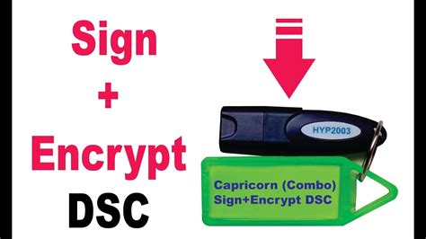 How To Download Capricorn Signing And Encryption Combo Dsc In Token