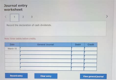 solved exercise 10 11 algo record cash dividends lo10 5