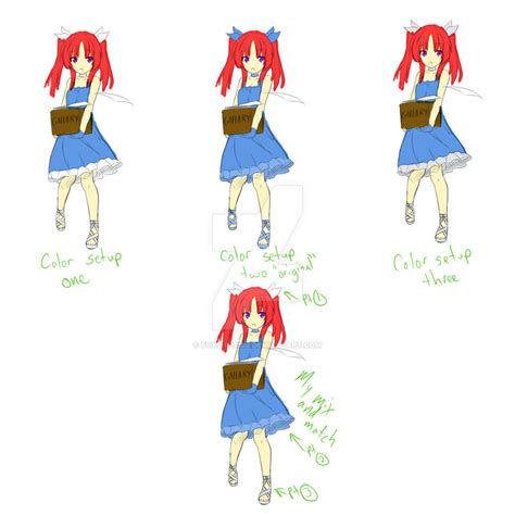 Anna Color Schemes By Foxfire1329 On Deviantart