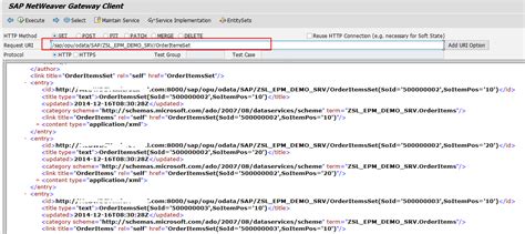 Header and Item data in SAP OData Service 优通SAP