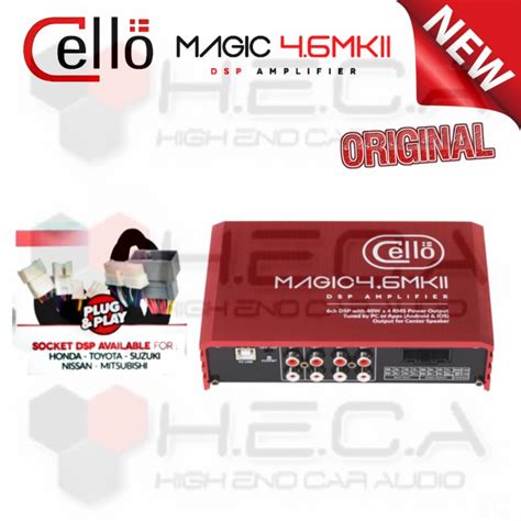 Jual Cello Magic 4 6mkii Dsp Processor Amplifier Prosesor Equalizer