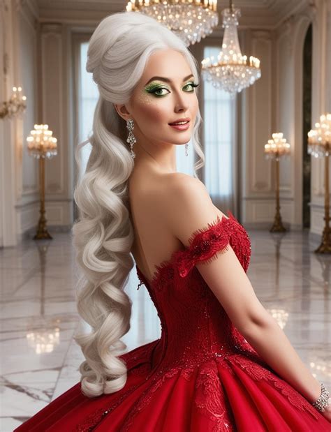 Wanita Gaun Merah Kemewahan Gambar Gratis Di Pixabay