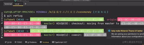 Webstorm Terminal Git
