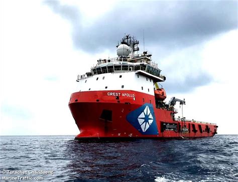 Vessel Details For Crest Apollo Offshore Supply Ship Imo 9647045