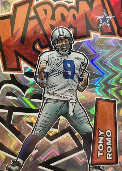 Tony Romo 2022 Absolute K32 Kaboom Vertical Price Guide Sports