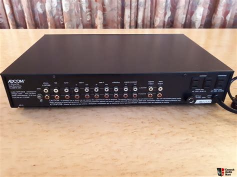 Adcom Gfp 555ii Preamplifier Photo 2080400 Canuck Audio Mart