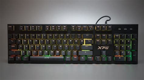Review | ADATA XPG INFAREX K10 RGB Gaming Keyboard | TechPorn