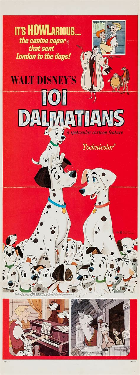 Постеры: 101 далматинец / Постер фильма «101 далматинец» (1961) #2543693