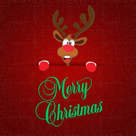 Gelukkig Nieuwjaar En Vrolijk Kerstfeest Premium Vector