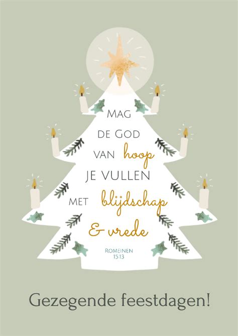 Christelijke Kerstkaart Met Bijbeltekst In Kaartje2go