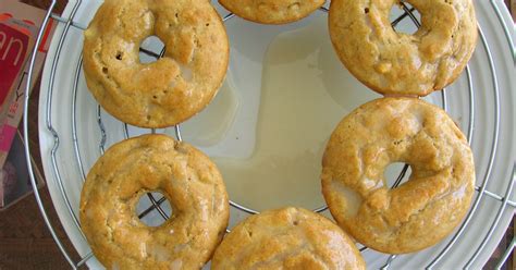 Baked Apple Fritter Doughnuts Gluten Free Skinny Gf Chef Healthy And
