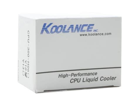 Koolance Cpu 300 V10 Cpu Liquid Cooler