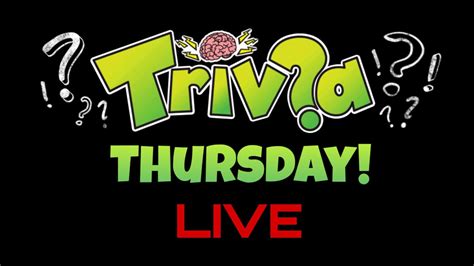Trivia Thursday Live 80s 4 27 2023 Youtube
