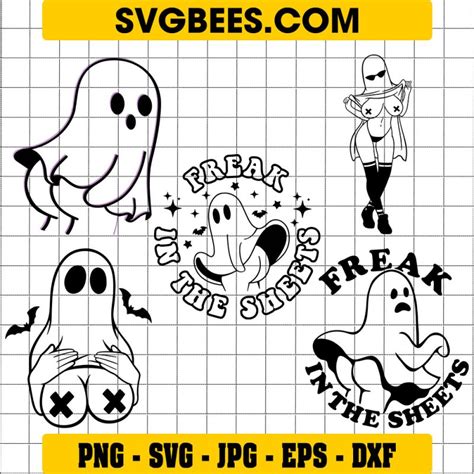 Halloween Coloful Ghostface Svg Halloween Ghost Svg Svgbees
