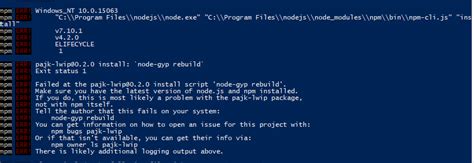 Lwip Does Not Able To Install In Node V Issue EyalAr Lwip GitHub