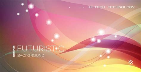 Simple Fluid Color Gradient Abstract Background With Dynamic Wave Line