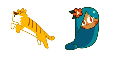 Cookie Run Tiger Lily Cookie Cursor Custom Cursor