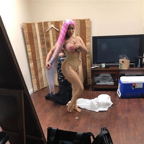 Nicki Minaj Cartoon Tits Topless