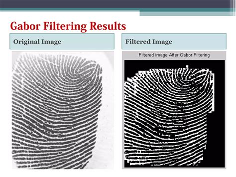 Fingerprint Images Enhancement Ppt Ppt