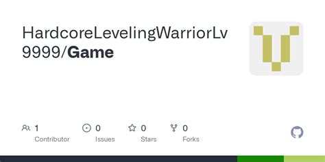 GitHub HardcoreLevelingWarriorLv Game