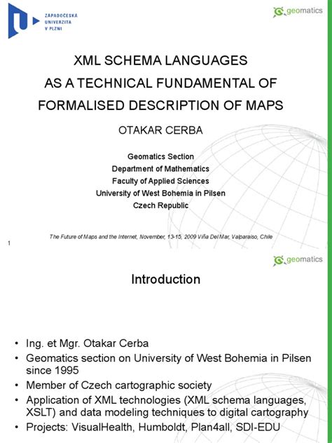Pdf Xml Schema Languages As A Technical Fundamental Of Formalised