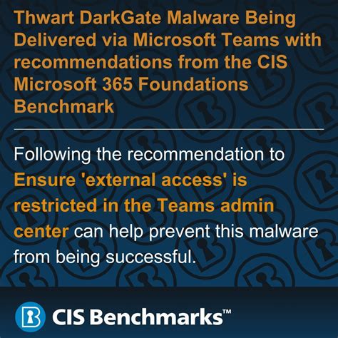 cis benchmarks on linkedin darkgate malware cybersecurity ms365
