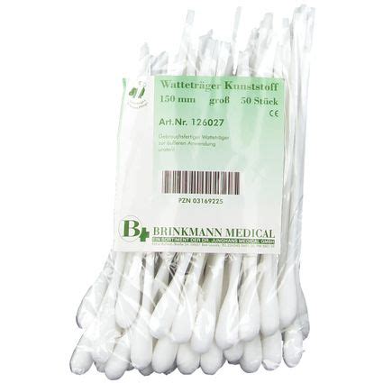 Brinkmann Watteträger 15 cm großer Wattekopf unsteril 50 St - Shop Apotheke