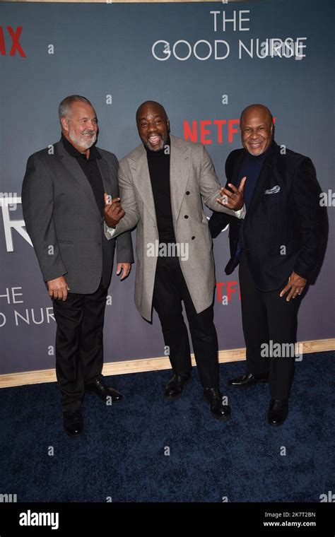 New York Ny Usa 18th Oct 2022 Timothy Braun Malik Yoba Daniel