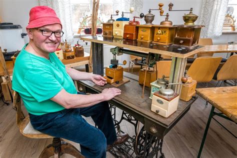 Erzgebirge Kaffee Kurt präsentiert kuriose Maschine