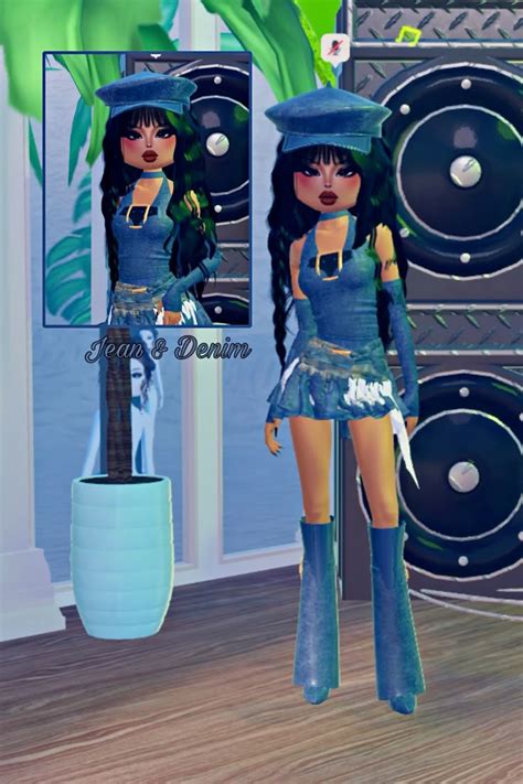 Dress To Impress Jeans And Denim Outfit Inspo In 2024 Dress To Impress