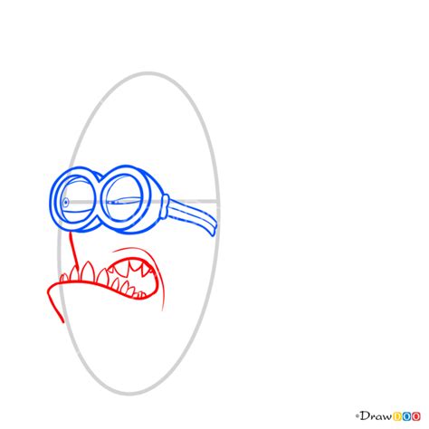 How To Draw Evil Minion Despicable Me