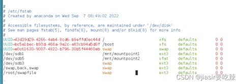 第六章实验报告——linux磁盘管理及文件系统 linux磁盘管理实验报告 csdn博客