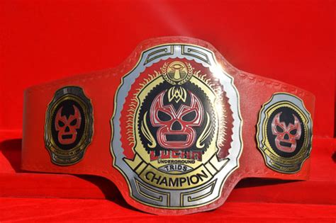 Lucha Underground Trios Championship Belt CSB