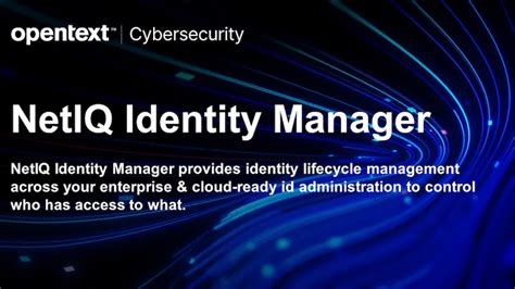 Netiq Identity Access And Lifecycle Management Cyberres